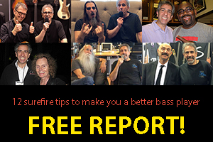 Andy Cichon on playing bass with Billy JoelFor Bass Players Only